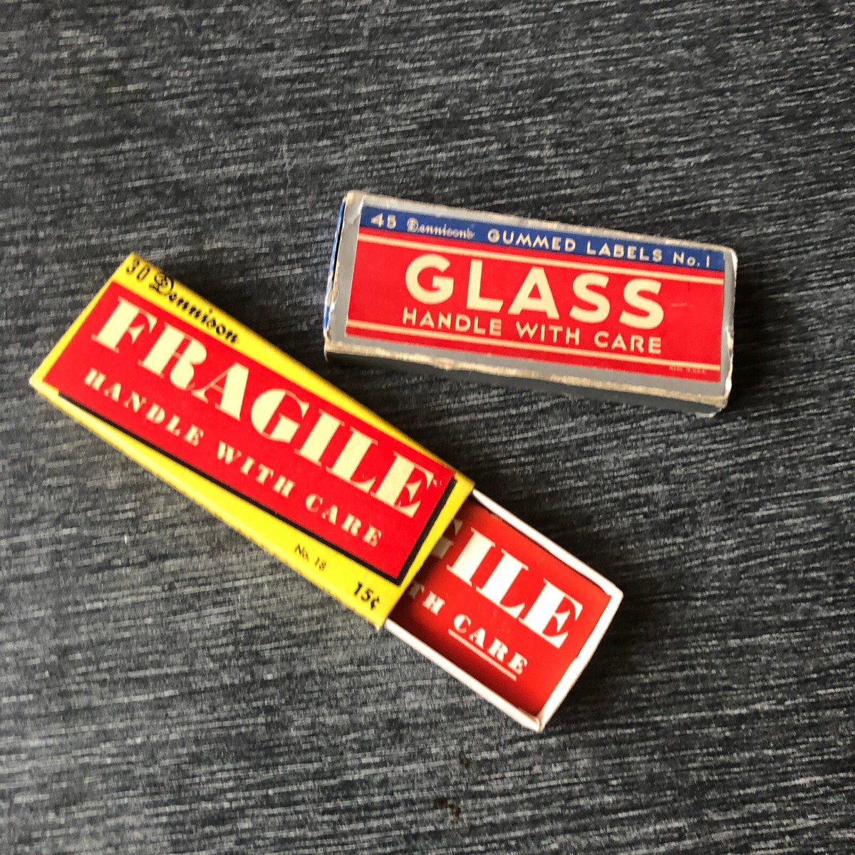 Vintage Fragile Label