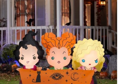 Disney 3.5-ft Lighted Hocus Pocus Witches Inflatable 5 ft wide | eBay