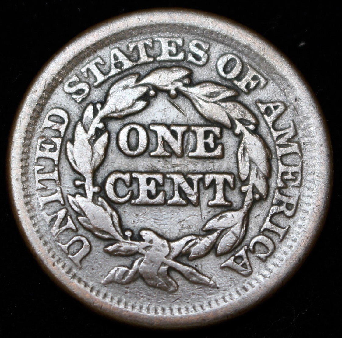 1851 USA - ONE CENT - COPPER - Liberty Head/Braided Hair - Nice Coin | eBay