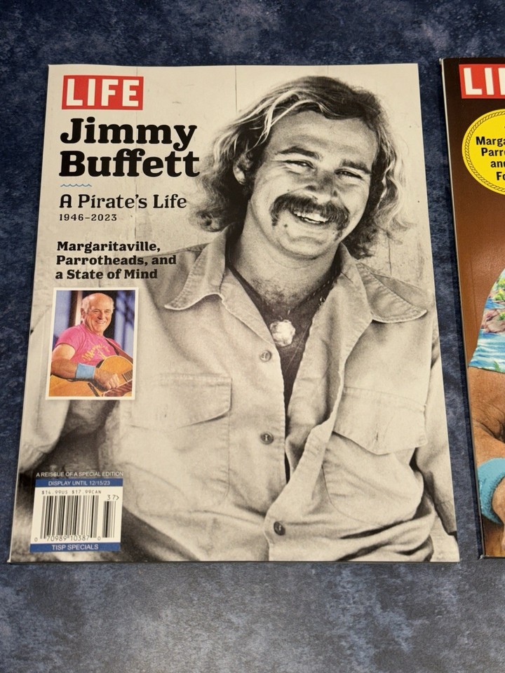 Life People Magazines Lot Jimmy Buffett One Year Later Remembered 2024 ...