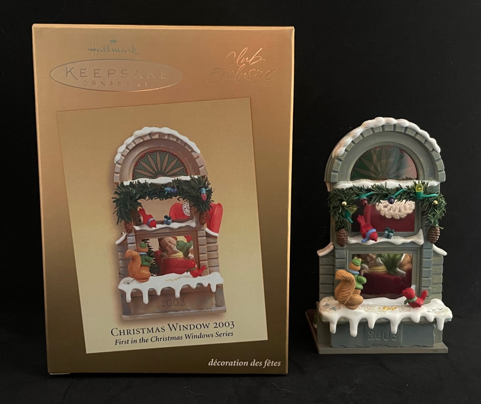 "CHRISTMAS WINDOW 2003" #1 HALLMARK CHRISTMAS WINDOW SERIES CLUB ...