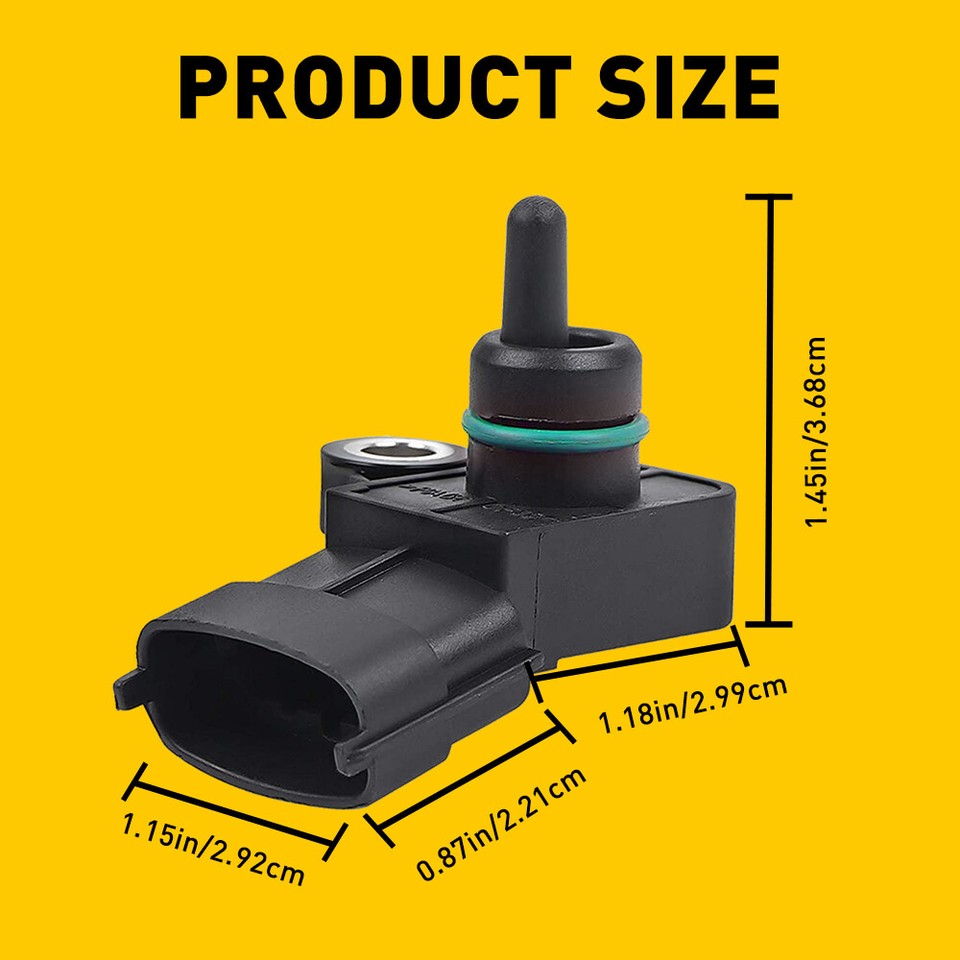 Manifold Absolute Pressure MAP Sensor for Kia Sorento Sportage 2.4L 3 ...