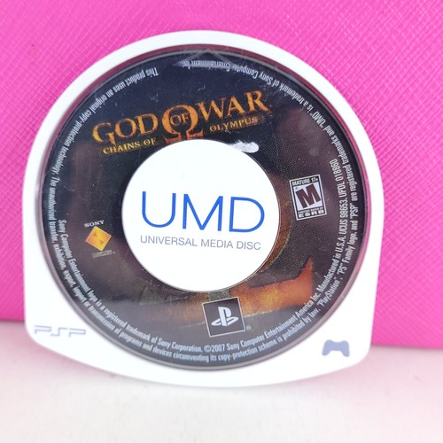 God of War Chains of Olympus (Sony PSP, 2007) UMD Game Disc Only ...