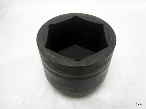 1” Drive 90mm Deep Jumbo Impact Socket 6pt Cr-Mo Machinery Lug Nuts ...