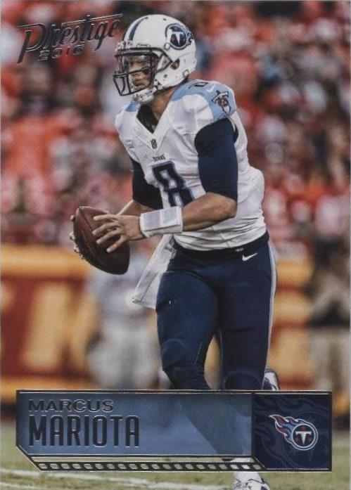 2016 Panini Prestige - Marcus Mariota #189 for sale online | eBay