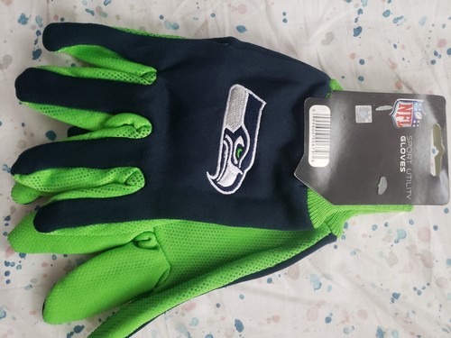NFL Seattle Seahawks Two Tone Adult Size Gloves | eBay