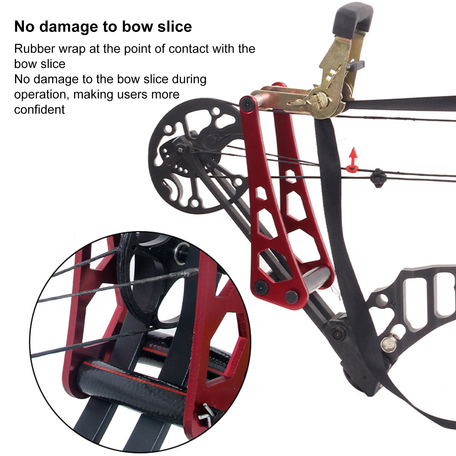 New Ratchet Style Portable Bow Press Aluminum Alloy Compound Bow Press ...