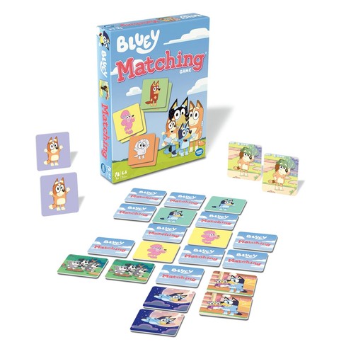 Bluey Matching Game - Family & Toddler Games - Educational Toys - Memory & Br... | eBay