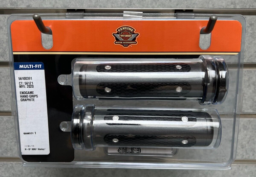 Harley-Davidson® Endgame Hand Grips, Multi-Fit Item - Graphite 56100391 ...