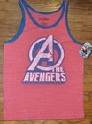 Marvel Avengers Assemble Tank Top Men's Sleeveless T-Shirt Red Ringer ...
