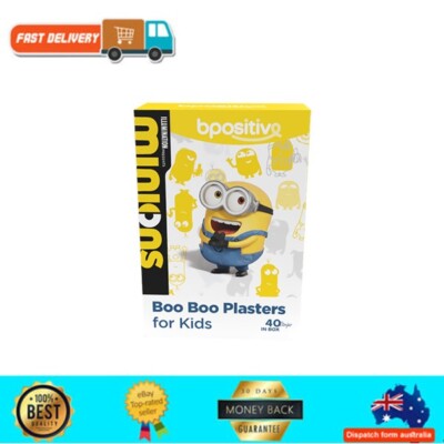 Bpositive Boo Boo Minion Strips – Box of 40 | Fun Kids' Adhesive ...