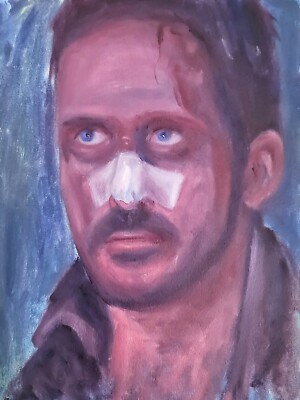 Blade Runner 2049, Officer K oil painting - direct from artist | eBay