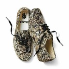 VANS MoMA X Jackson Pollock sneakers SZ 4.5 Shoes Camouflage Camo | eBay