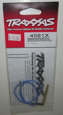 Traxxas EZ-Start/EZ-Start 2 Glow Plug Lead Wire (Blue) #4581X NIP | eBay