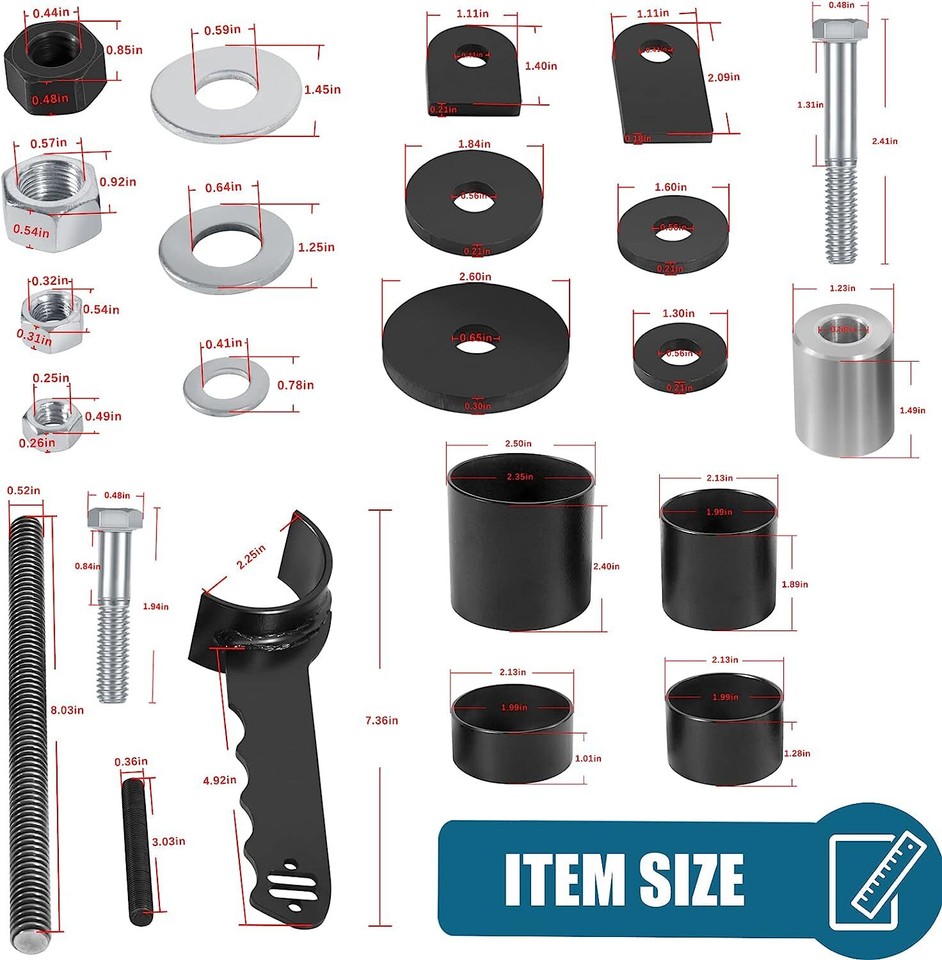 Control Arm Bushing Removal & Installation Tool 85000009 Fit For GM A/F ...