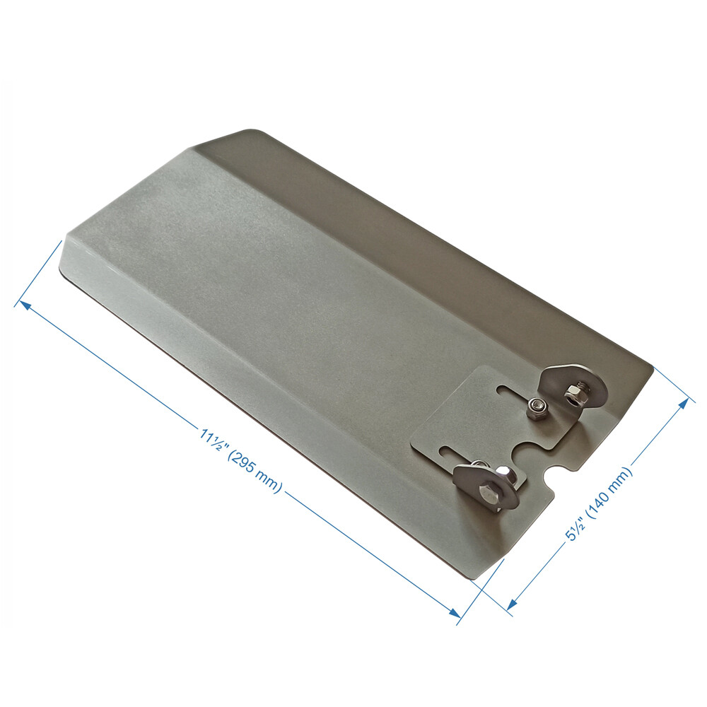 Spray Deflector Shield for Transducer Lowrance TotalScan, Active ...