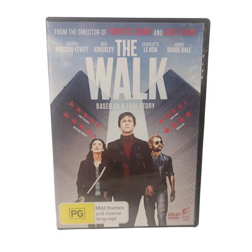 The Walk DVD Adventure Biography Drama Philippe Petit High-Wire World ...