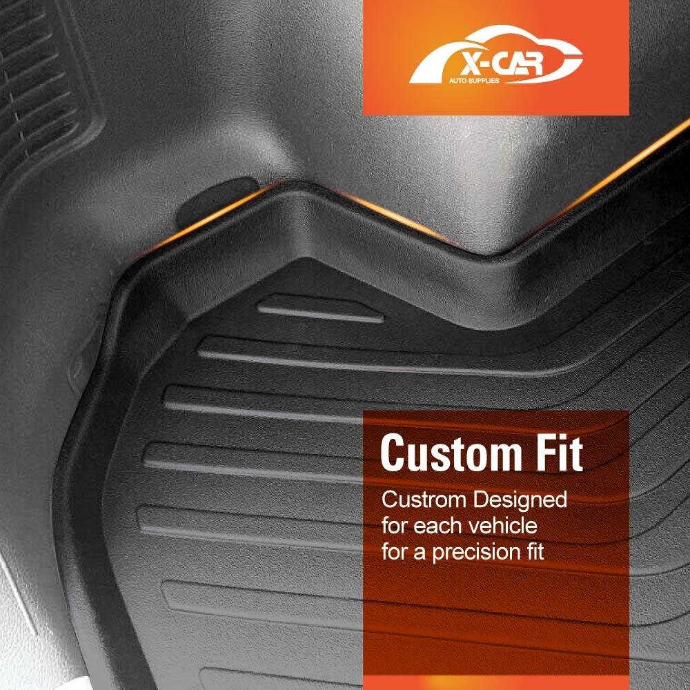 3-Pcs Boot Liner for Isuzu MU-X MUX 2022-2023 Heavy Duty Cargo Mat ...