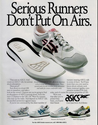 Asics Running Ads
