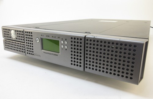 Dell PowerVault TL2000 2U Autoloader Tape Library w/ LTO7 SAS Tape ...