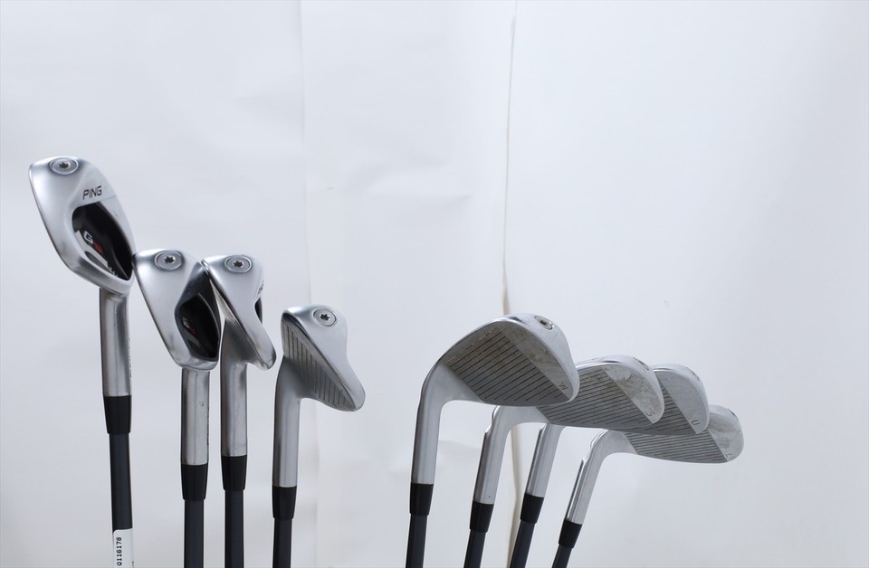 Ping G410 Red Dot Iron Set 6-Pw, Gw, Sw, Lw Regular Alta Cb Red 1308197 ...