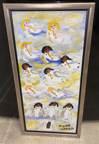 Alyne Harris angel painting | eBay