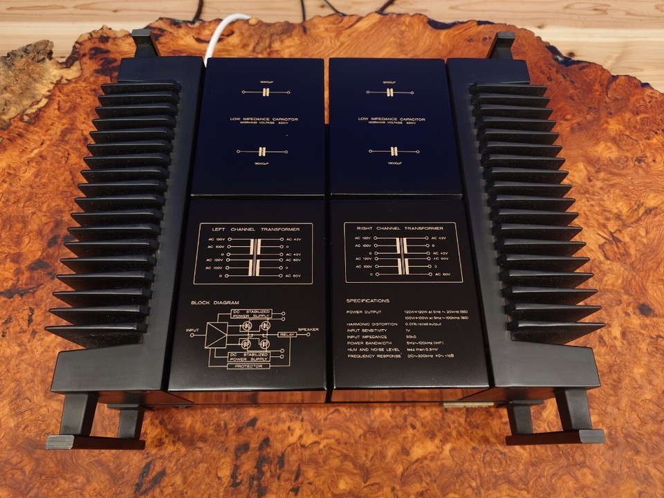 Hitachi Lo-D Hma-9500 Masterpiece Mos-Fet Power Amplifier Fostex ...