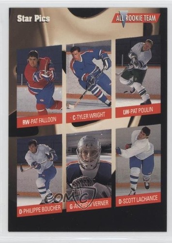 1991 Star Pics Pat Falloon Tyler Wright Patrick Poulin Andrew Verner ...