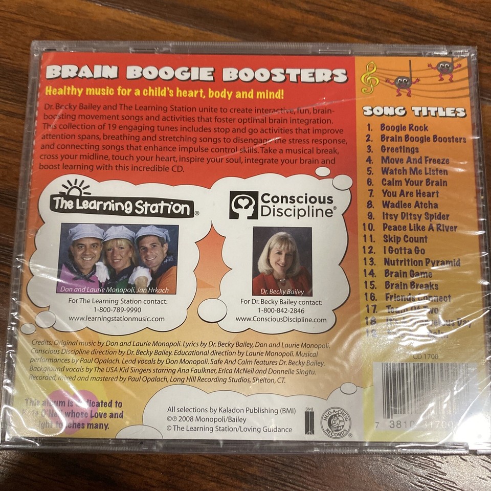 Brain Boogie Boosters The Learning Station Cd | eBay
