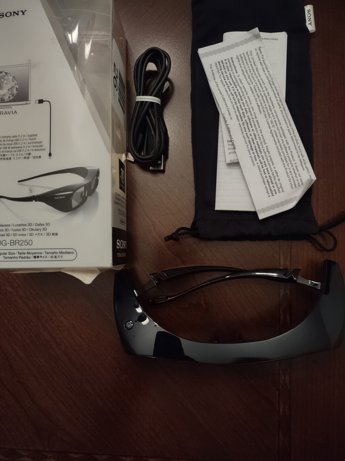Sony TDG-BR250 Active 3D Glasses for sale online | eBay