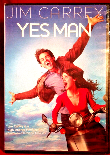 Yes Man (DVD, 2008) Jim Carrey Zooey Deschanel 85391189954 | eBay