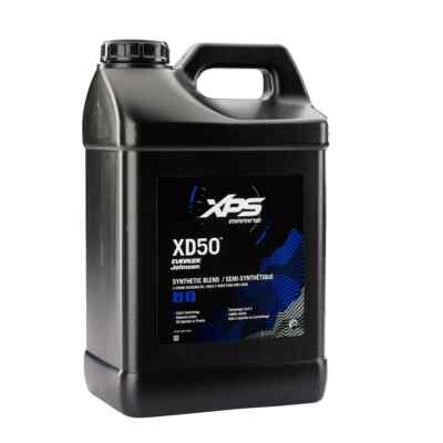 Johnson-Evinrude XPS 0779719 Oil XD50 (2.5 Gal) 2-Stroke Synthetic ...