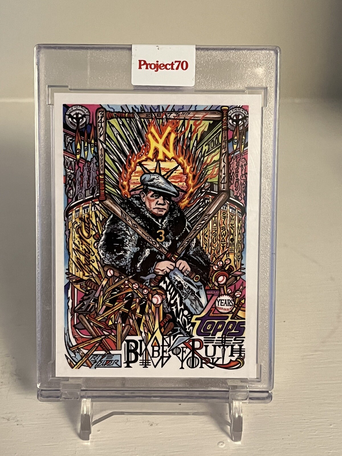 2021 Topps Project 70 - JK5 1982 Topps Baseball #140 Babe Ruth for sale ...