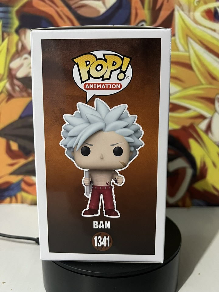 Funko POP! The Seven Deadly Sins Ban Diamond #1341 Exclusive W/pop ...