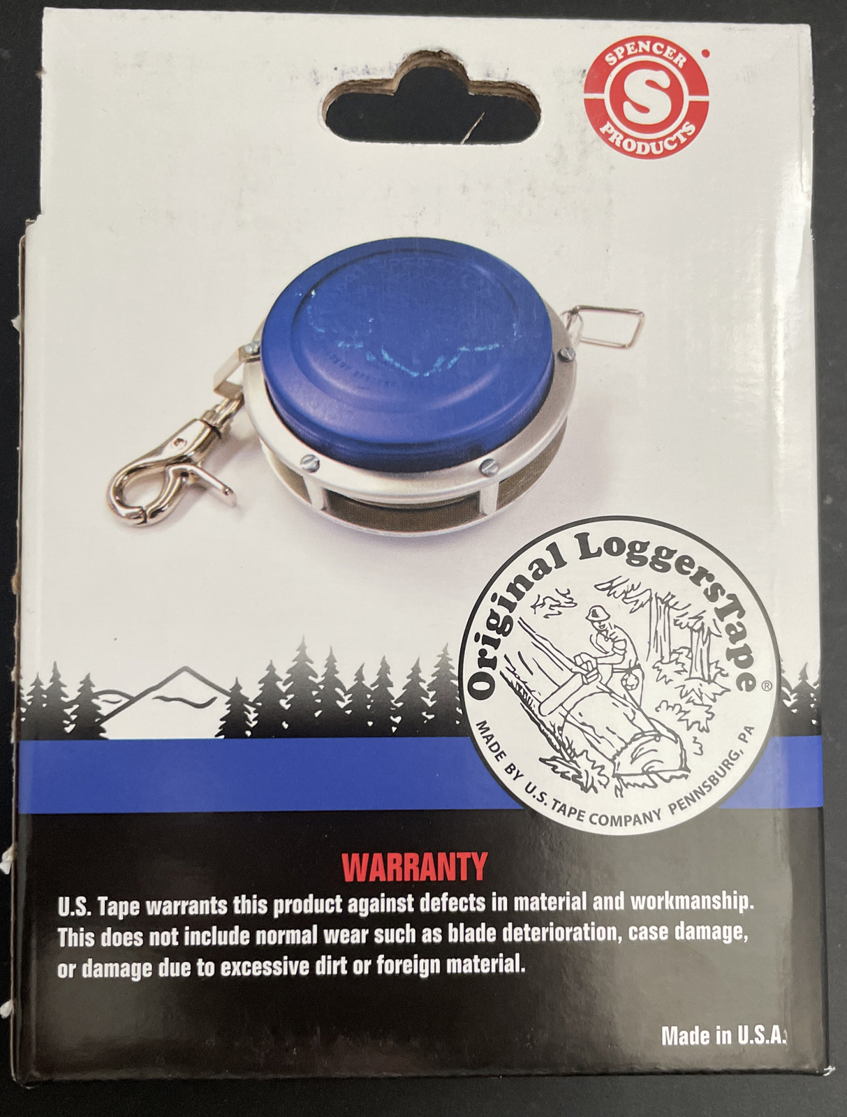 Spencer Products Original Loggers Tape Model 950 50ft 1/8ths #45115BY ...