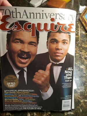 MUHAMMAD ALI Cover Esquire Magazine October 2003 Back Issue | eBay