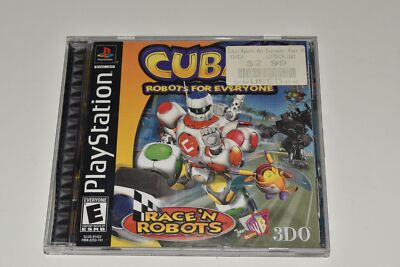 Cubix Robots For Everyone Race 'N Robots PS1 Playstation Video Game ...