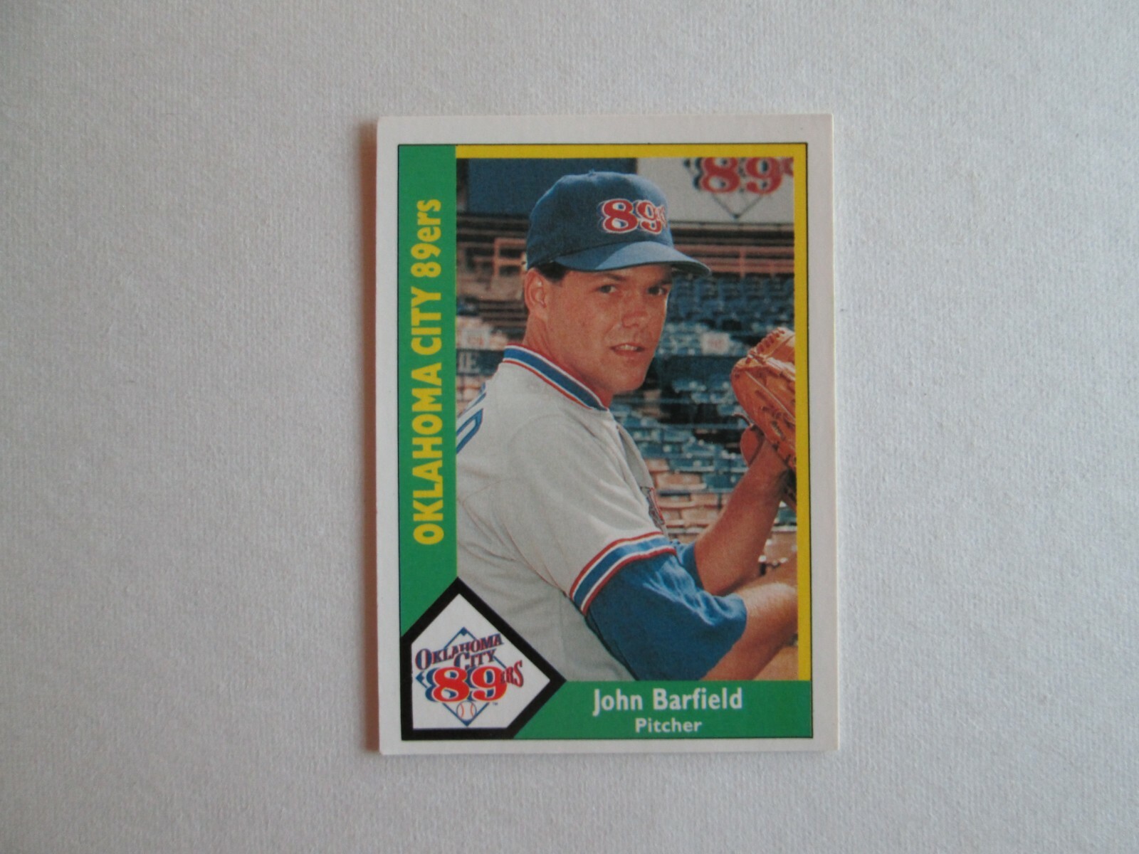 1990 CMC John Barfield #9 Oklahoma City 89ers | eBay