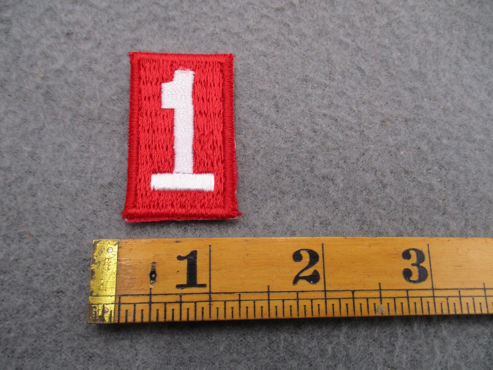 Boy Scouts of America BSA Red White Troop Number # 1 One Patch T2; | eBay