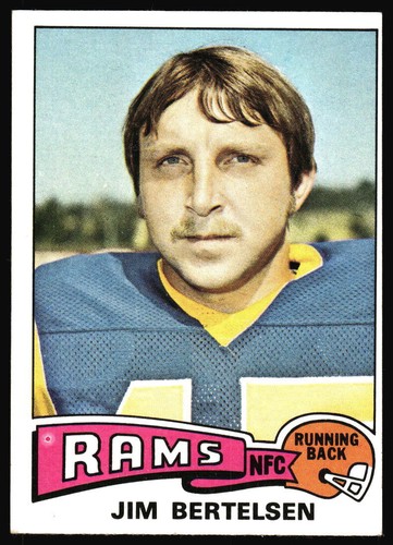 1975 Topps Jim Bertelsen #121 Los Angeles Rams | eBay