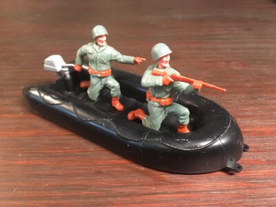Timpo WW2 US/ American Army - Assault Craft/ Inflatable Dingy - GIs ...