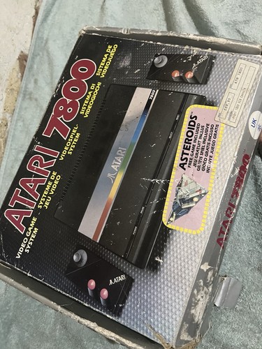 Atari 7800 Video Game System – Console & Controllers (No Games). See ...