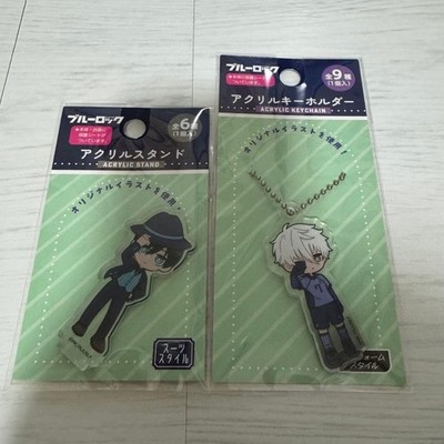 Blue Lock Daiso Acrylic Stand Acrylic Key Chain Seishiro Nagi Rin ...