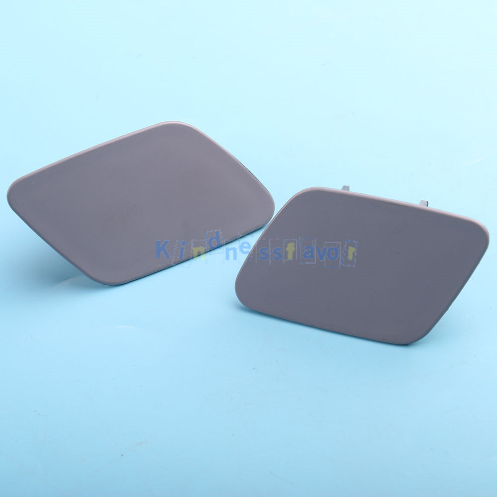 For BMW X5 E70 2007-2011 Pair Headlight Washer Nozzle Cover Cap ...