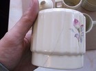 Vintage Coffee pot w/ Sugar and 2x Cream Efcolite Porcelain Art Deco ...
