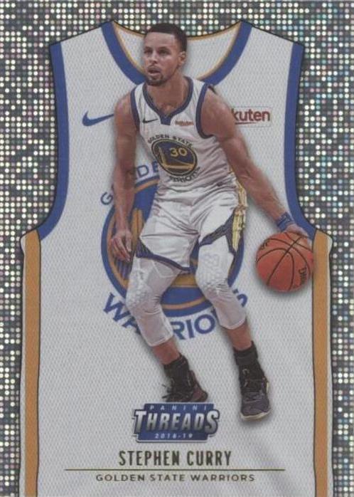 2018-19 Panini Threads - Base Association SP Stephen Curry #134 Dazzle ...