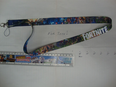 Lanyard FORTNITE (C) print neck strap for ID security card USB keyring ...