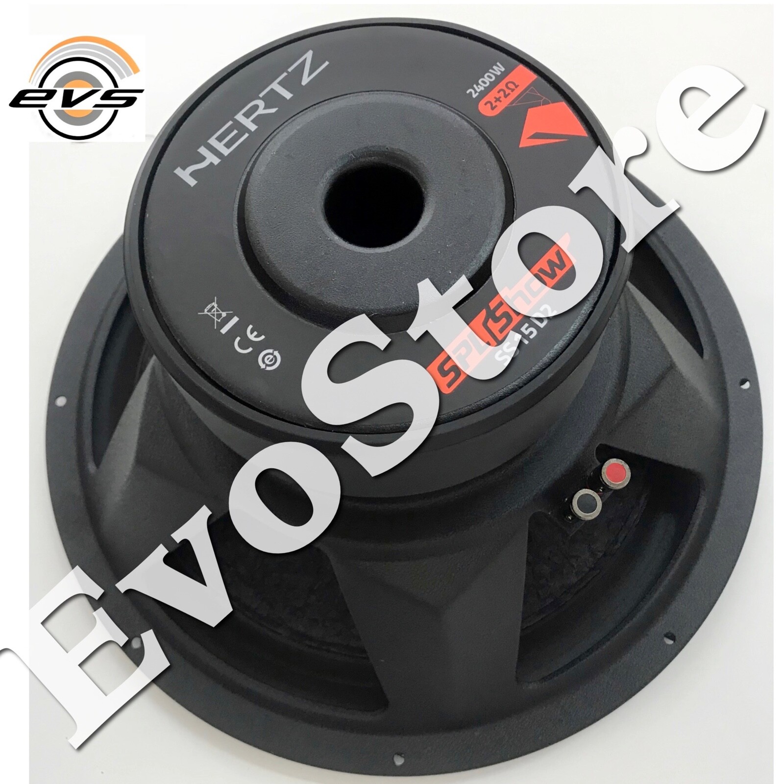 Hertz SS 15 D2 Sub Subwoofer 38 cm 380mm 2400W Doppia Bobina 2+2Ω SPL ...