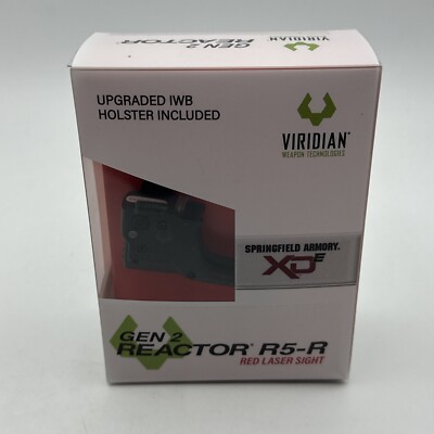 Viridian Reactor R5 Gen 2 Red Laser Sight for Springfield XD-E - 920 ...