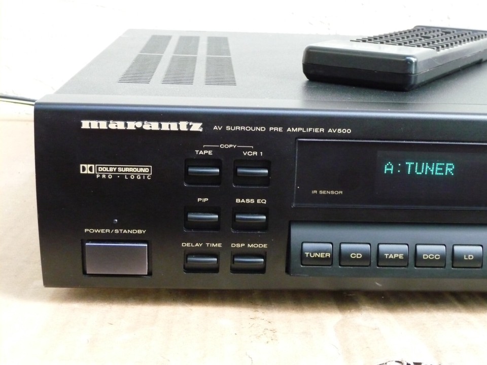 Marantz AV Surround Pre-Amplifier AV500 w Remote control | eBay